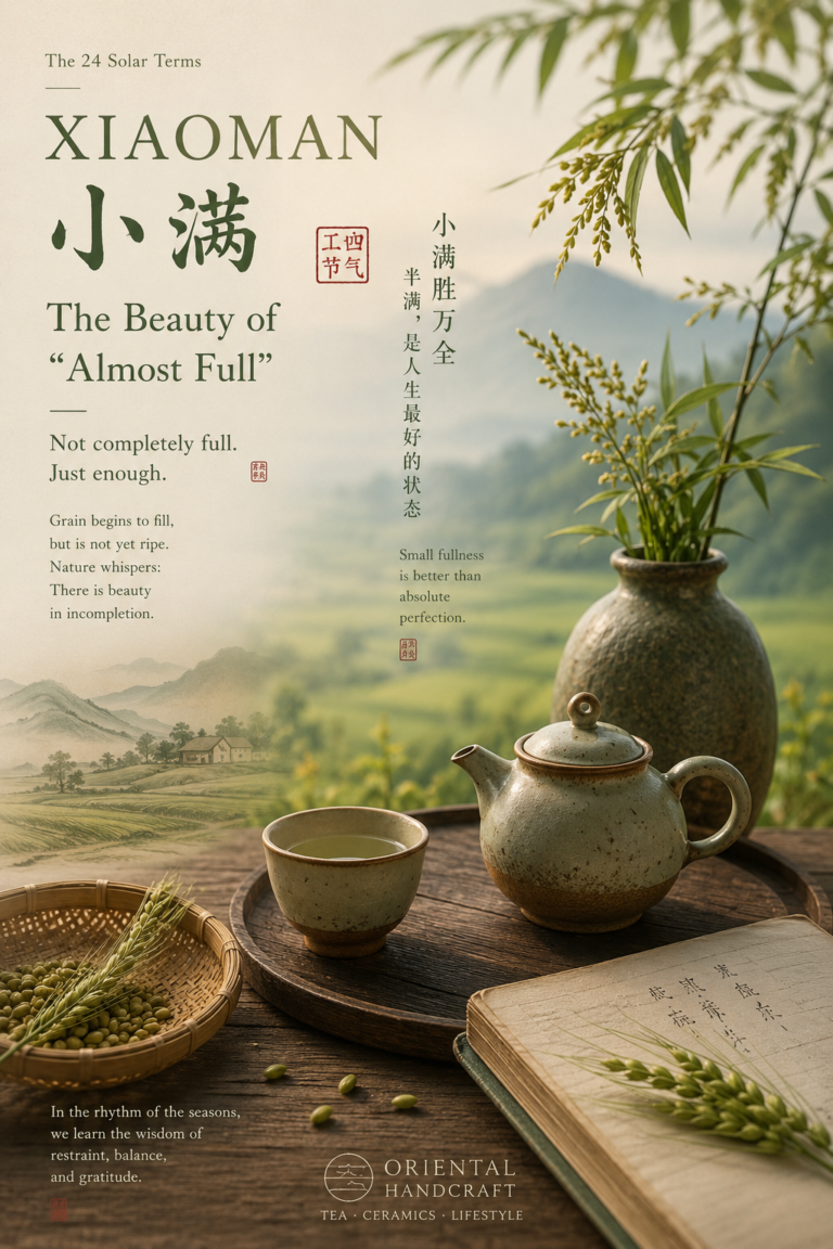 Xiaoman（小满）｜The Beauty of “Almost Full” - Oriental Handcraft
